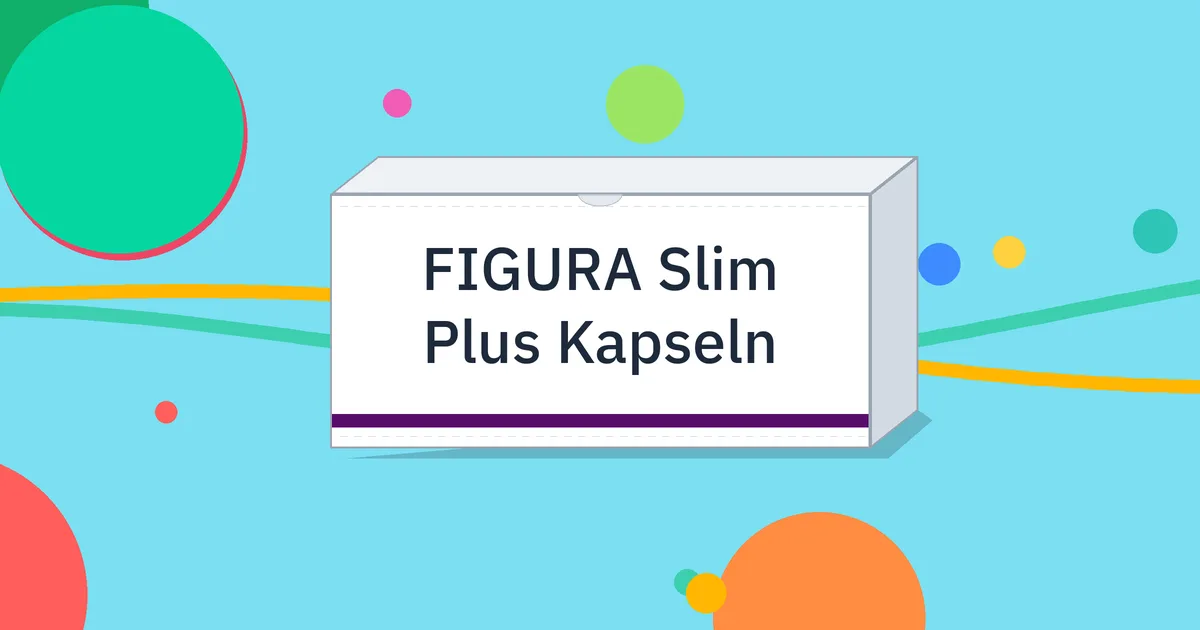 Symbolbild: Packung mit der Aufschrift FIGURA Slim Plus Kapseln (PZN 18733766) – Verfügbarkeit und Bezug in Apotheken in Frankfurt am Main