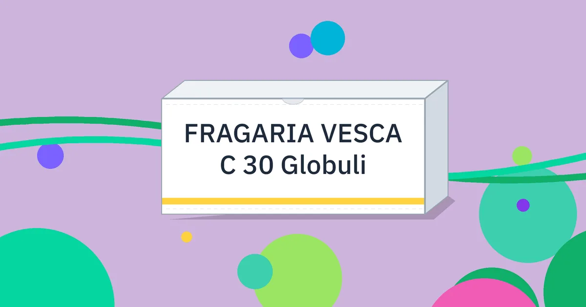 Symbolbild: Packung mit der Aufschrift FRAGARIA VESCA C 30 Globuli (PZN 16691035) – Verfügbarkeit und Bezug in Apotheken in Frankfurt am Main