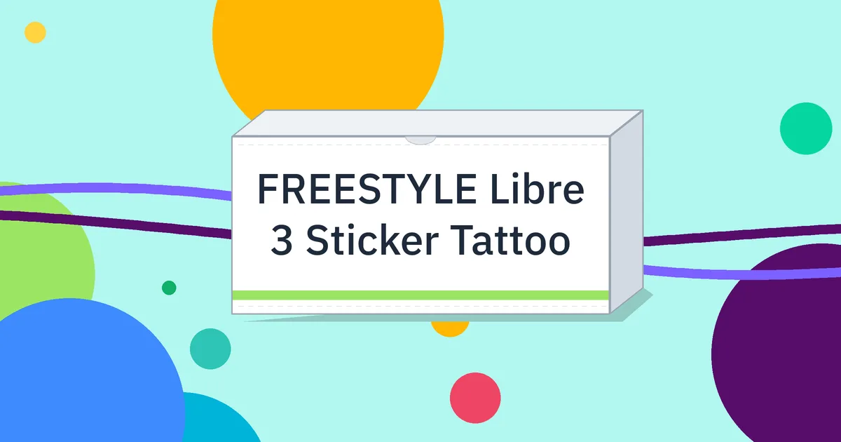 Symbolbild: Packung mit der Aufschrift FREESTYLE Libre 3 Sticker Tattoo (PZN 18177182) – Verfügbarkeit und Bezug in Apotheken in Frankfurt am Main