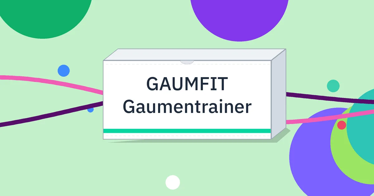 Symbolbild: Packung mit der Aufschrift GAUMFIT Gaumentrainer (PZN 18205702) – Verfügbarkeit und Bezug in Apotheken in Frankfurt am Main
