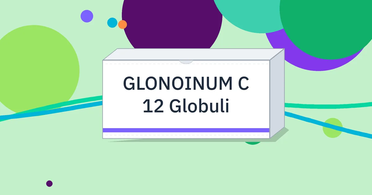 Symbolbild: Packung mit der Aufschrift GLONOINUM C 12 Globuli (PZN 07595640) – Verfügbarkeit und Bezug in Apotheken in Frankfurt am Main