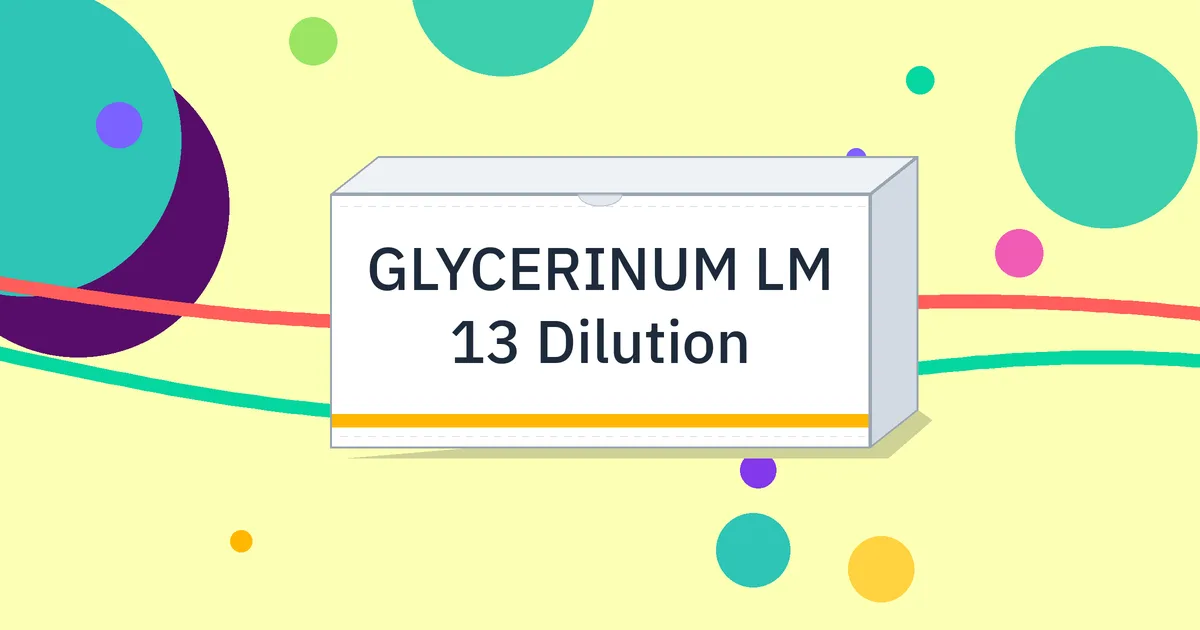 Symbolbild: Packung mit der Aufschrift GLYCERINUM LM 13 Dilution (PZN 12880360) – Verfügbarkeit und Bezug in Apotheken in Frankfurt am Main