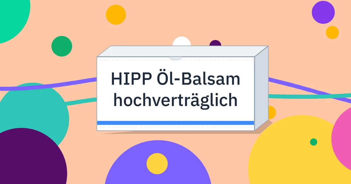 Symbolbild: Packung mit der Aufschrift HIPP Öl-Balsam hochverträglich (PZN 19291371) – Verfügbarkeit und Bezug in Apotheken in Frankfurt am Main