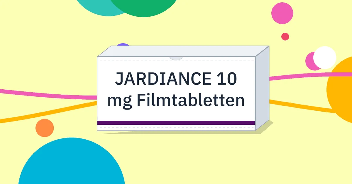 Symbolbild: Packung mit der Aufschrift JARDIANCE 10 mg Filmtabletten (PZN 17200453) – Verfügbarkeit und Bezug in Apotheken in Frankfurt am Main