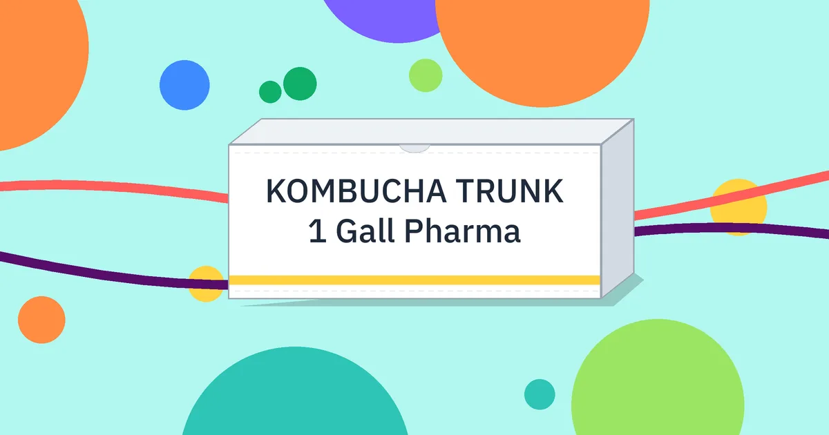 Symbolbild: Packung mit der Aufschrift KOMBUCHA TRUNK 1 Gall Pharma (PZN 08725292) – Verfügbarkeit und Bezug in Apotheken in Frankfurt am Main