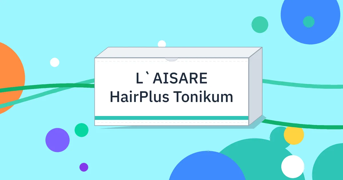 Symbolbild: Packung mit der Aufschrift L`AISARE HairPlus Tonikum (PZN 10989064) – Verfügbarkeit und Bezug in Apotheken in Frankfurt am Main