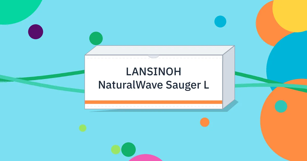 Symbolbild: Packung mit der Aufschrift LANSINOH NaturalWave Sauger L (PZN 10272975) – Verfügbarkeit und Bezug in Apotheken in Frankfurt am Main