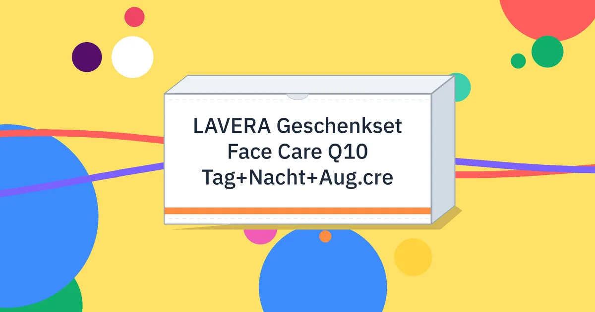 Symbolbild: Packung mit der Aufschrift LAVERA Geschenkset Face Care Q10 Tag+Nacht+Aug.cre (PZN 18658527) – Verfügbarkeit und Bezug in Apotheken in Frankfurt am Main