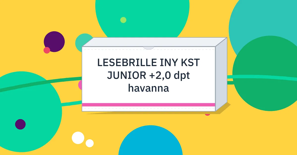 Symbolbild: Packung mit der Aufschrift LESEBRILLE INY KST JUNIOR +2,0 dpt havanna (PZN 19928532) – Verfügbarkeit und Bezug in Apotheken in Frankfurt am Main