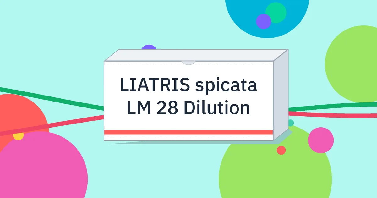 Symbolbild: Packung mit der Aufschrift LIATRIS spicata LM 28 Dilution (PZN 13528903) – Verfügbarkeit und Bezug in Apotheken in Frankfurt am Main