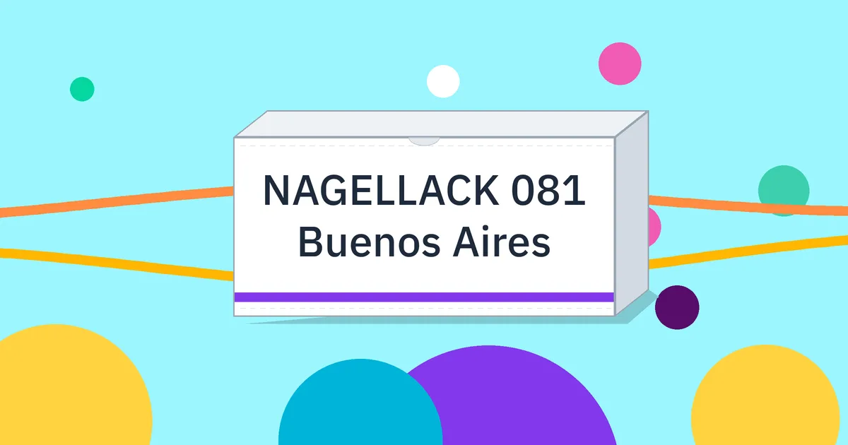 Symbolbild: Packung mit der Aufschrift NAGELLACK 081 Buenos Aires (PZN 11383381) – Verfügbarkeit und Bezug in Apotheken in Frankfurt am Main