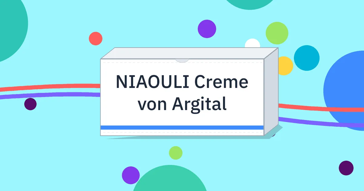 Symbolbild: Packung mit der Aufschrift NIAOULI Creme von Argital (PZN 08872219) – Verfügbarkeit und Bezug in Apotheken in Frankfurt am Main