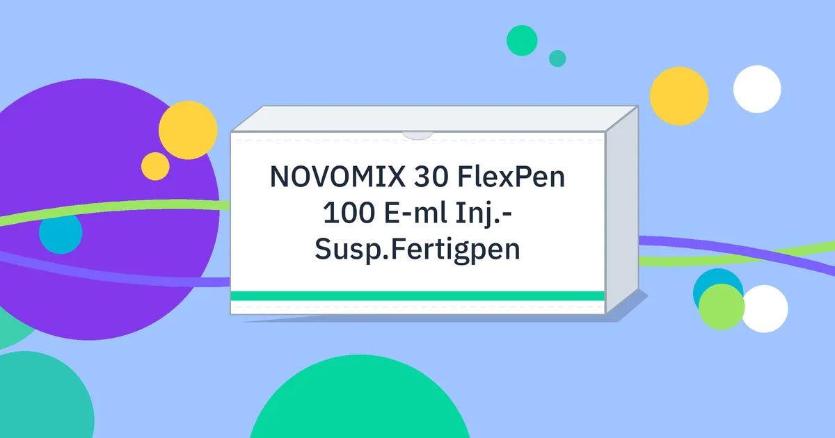 Symbolbild: Packung mit der Aufschrift NOVOMIX 30 FlexPen 100 E-ml Inj.-Susp.Fertigpen (PZN 10079729) – Verfügbarkeit und Bezug in Apotheken in Frankfurt am Main