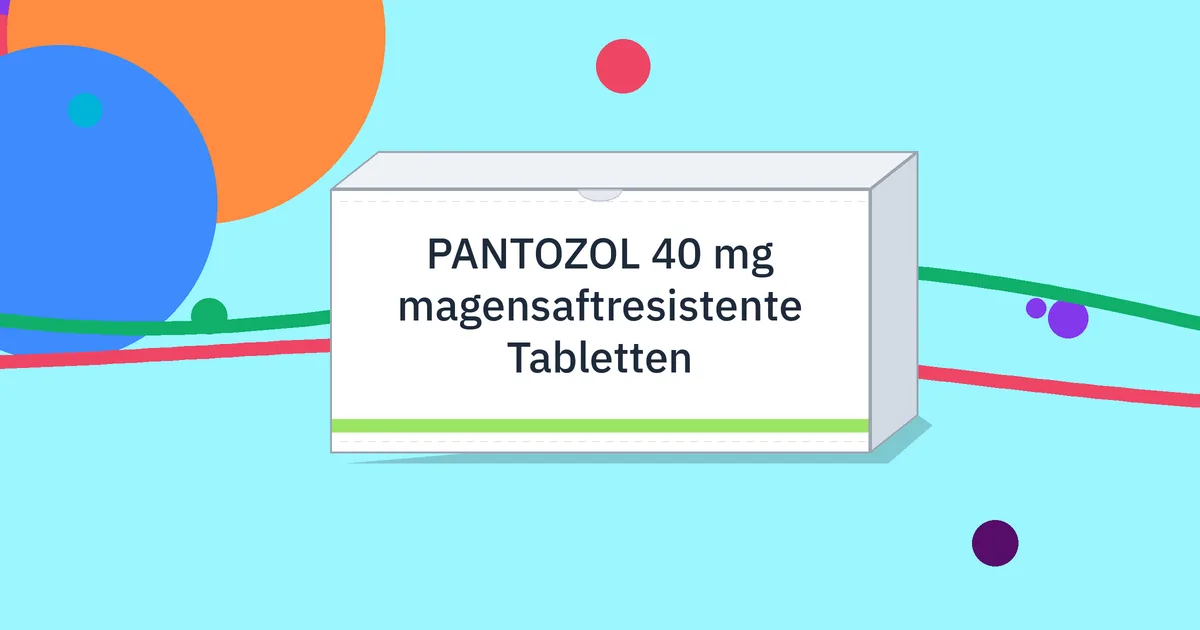 Symbolbild: Packung mit der Aufschrift PANTOZOL 40 mg magensaftresistente Tabletten (PZN 07265227) – Verfügbarkeit und Bezug in Apotheken in Frankfurt am Main
