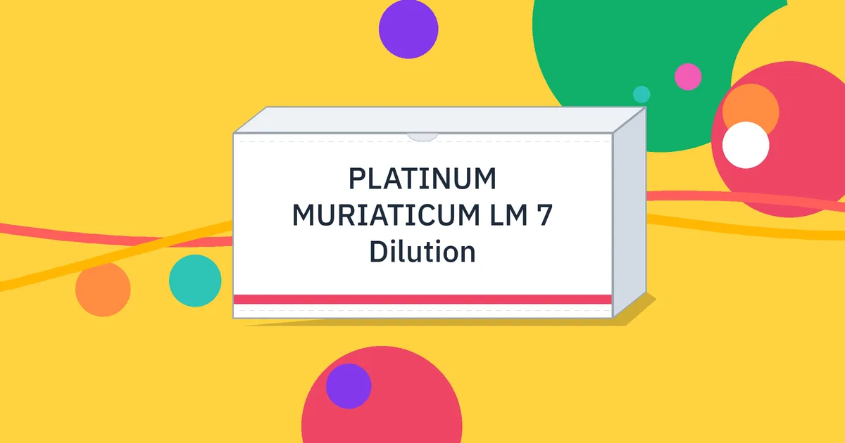 Symbolbild: Packung mit der Aufschrift PLATINUM MURIATICUM LM 7 Dilution (PZN 13647996) – Verfügbarkeit und Bezug in Apotheken in Frankfurt am Main