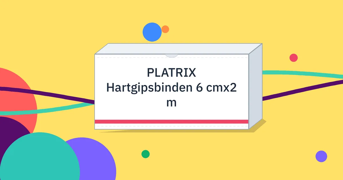 Symbolbild: Packung mit der Aufschrift PLATRIX Hartgipsbinden 6 cmx2 m (PZN 16149796) – Verfügbarkeit und Bezug in Apotheken in Frankfurt am Main