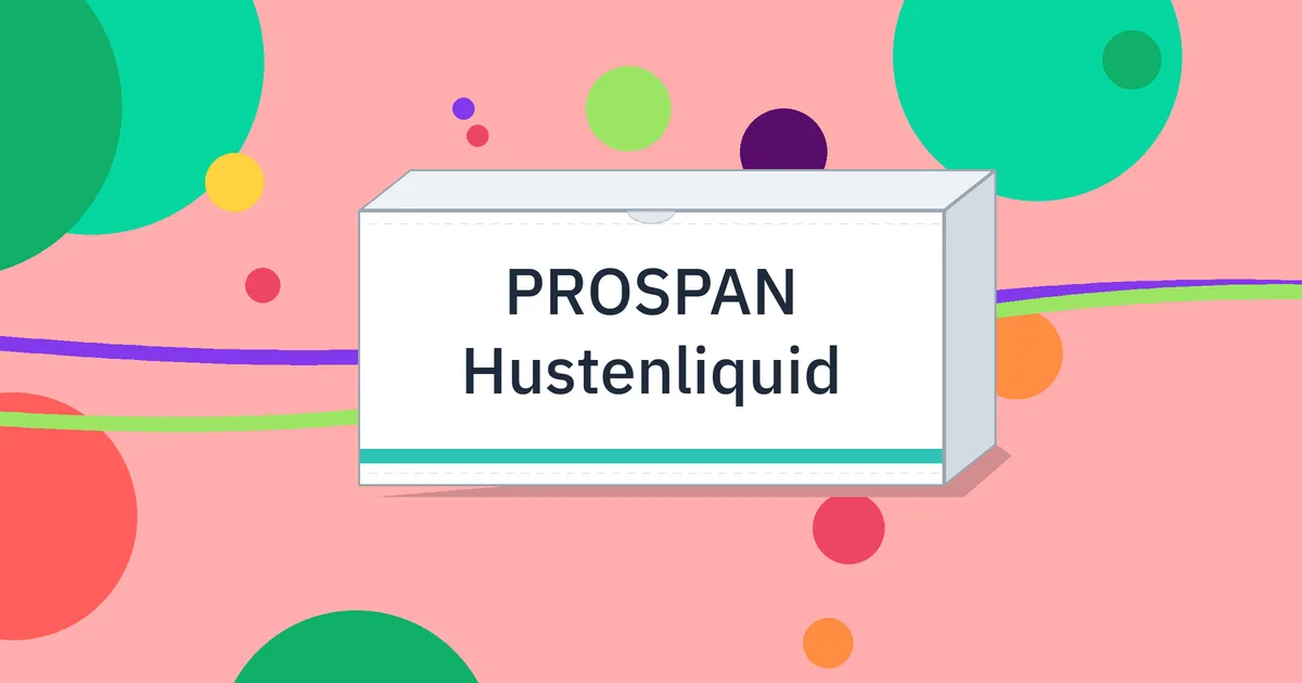 Symbolbild: Packung mit der Aufschrift PROSPAN Hustenliquid (PZN 11224292) – Verfügbarkeit und Bezug in Apotheken in Frankfurt am Main