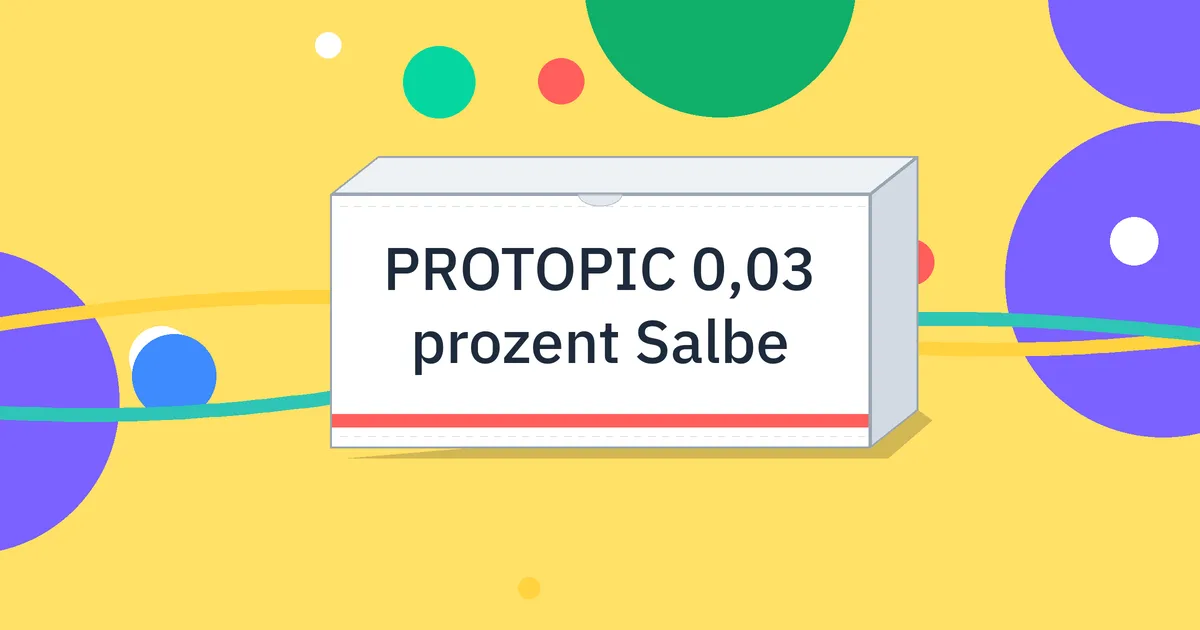 Symbolbild: Packung mit der Aufschrift PROTOPIC 0,03 prozent Salbe (PZN 12427525) – Verfügbarkeit und Bezug in Apotheken in Frankfurt am Main