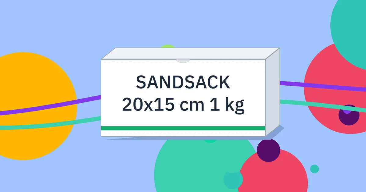 Symbolbild: Packung mit der Aufschrift SANDSACK 20x15 cm 1 kg (PZN 04849413) – Verfügbarkeit und Bezug in Apotheken in Frankfurt am Main