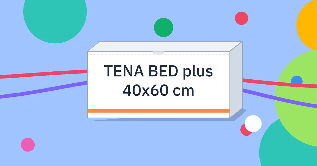 Symbolbild: Packung mit der Aufschrift TENA BED plus 40x60 cm (PZN 09234751) – Verfügbarkeit und Bezug in Apotheken in Frankfurt am Main