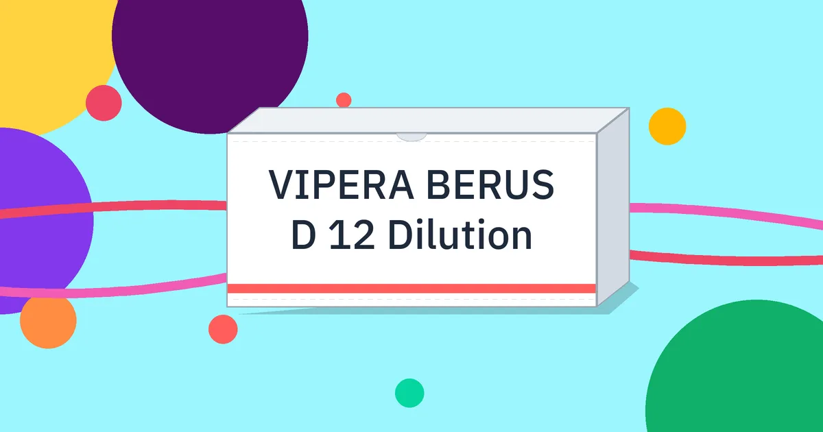 Symbolbild: Packung mit der Aufschrift VIPERA BERUS D 12 Dilution (PZN 02623739) – Verfügbarkeit und Bezug in Apotheken in Frankfurt am Main