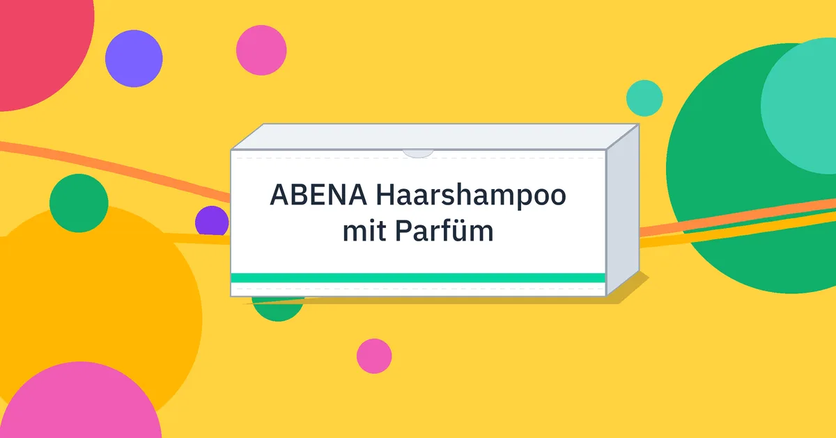 Symbolbild: Packung mit der Aufschrift ABENA Haarshampoo mit Parfüm (PZN 17507298) – Verfügbarkeit und Bezug in Apotheken in Frankfurt am Main