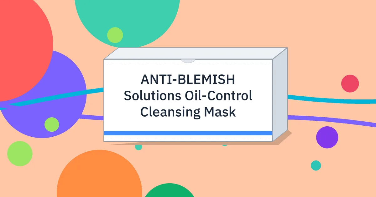 Symbolbild: Packung mit der Aufschrift ANTI-BLEMISH Solutions Oil-Control Cleansing Mask (PZN 18894506) – Verfügbarkeit und Bezug in Apotheken in Frankfurt am Main