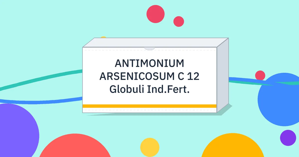 Symbolbild: Packung mit der Aufschrift ANTIMONIUM ARSENICOSUM C 12 Globuli Ind.Fert. (PZN 17677706) – Verfügbarkeit und Bezug in Apotheken in Frankfurt am Main