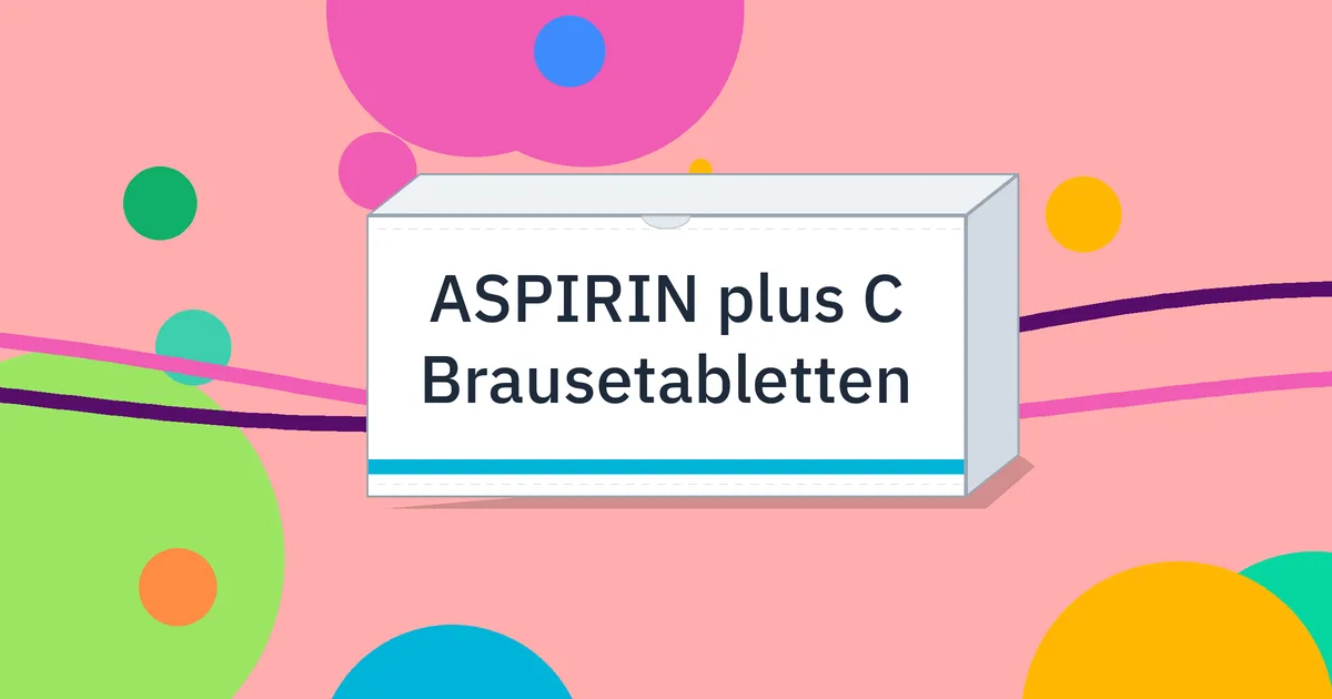 Symbolbild: Packung mit der Aufschrift ASPIRIN plus C Brausetabletten (PZN 01406632) – Verfügbarkeit und Bezug in Apotheken in Frankfurt am Main