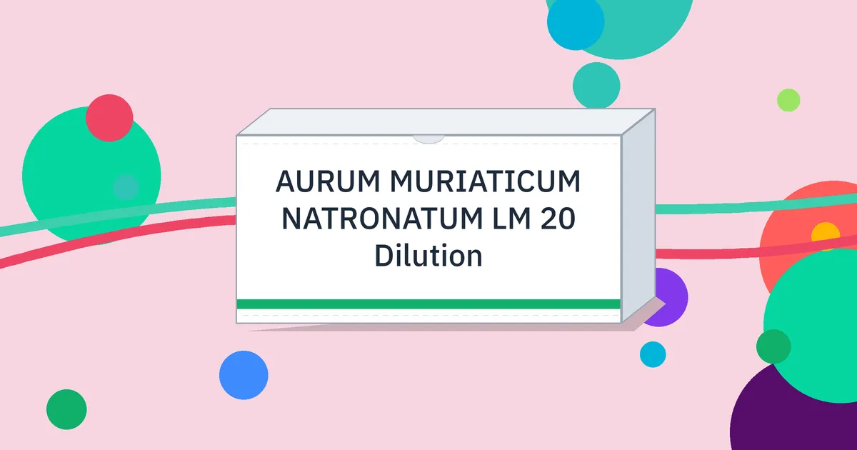 Symbolbild: Packung mit der Aufschrift AURUM MURIATICUM NATRONATUM LM 20 Dilution (PZN 12786000) – Verfügbarkeit und Bezug in Apotheken in Frankfurt am Main