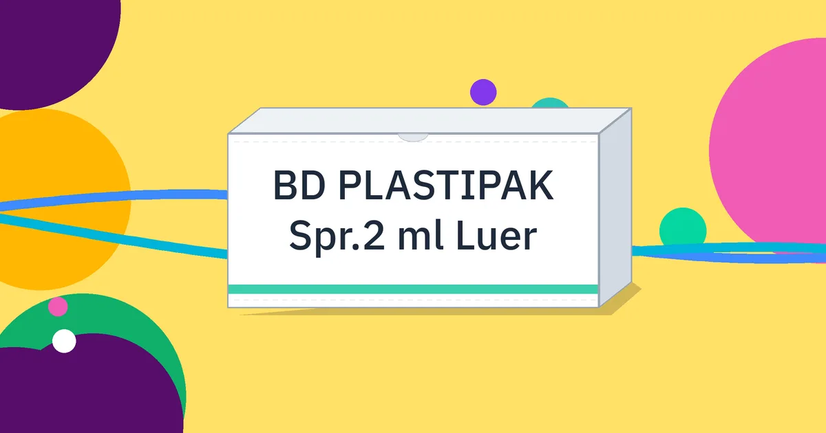 Symbolbild: Packung mit der Aufschrift BD PLASTIPAK Spr.2 ml Luer (PZN 07119253) – Verfügbarkeit und Bezug in Apotheken in Frankfurt am Main