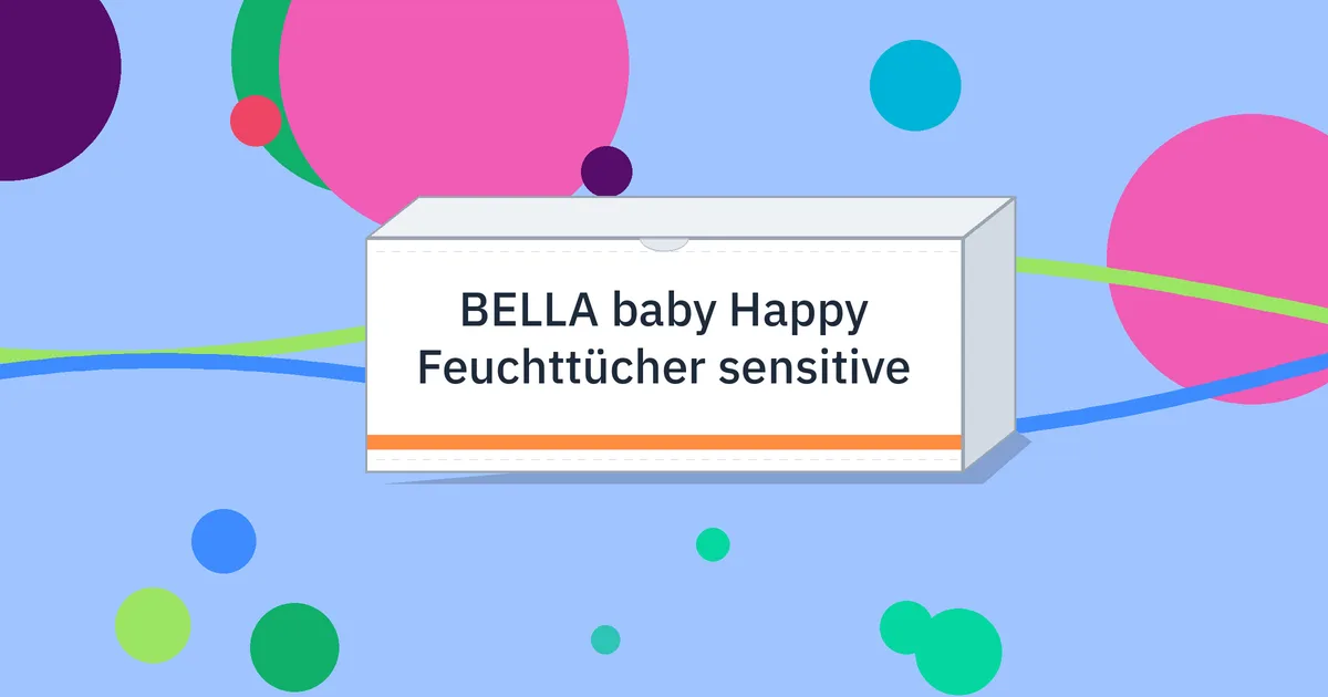 Symbolbild: Packung mit der Aufschrift BELLA baby Happy Feuchttücher sensitive (PZN 18674791) – Verfügbarkeit und Bezug in Apotheken in Frankfurt am Main