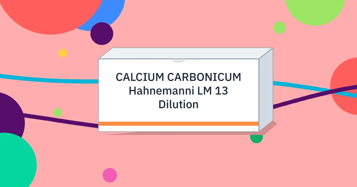 Symbolbild: Packung mit der Aufschrift CALCIUM CARBONICUM Hahnemanni LM 13 Dilution (PZN 12803508) – Verfügbarkeit und Bezug in Apotheken in Frankfurt am Main