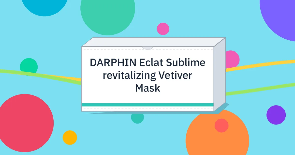 Symbolbild: Packung mit der Aufschrift DARPHIN Eclat Sublime revitalizing Vetiver Mask (PZN 19420880) – Verfügbarkeit und Bezug in Apotheken in Frankfurt am Main