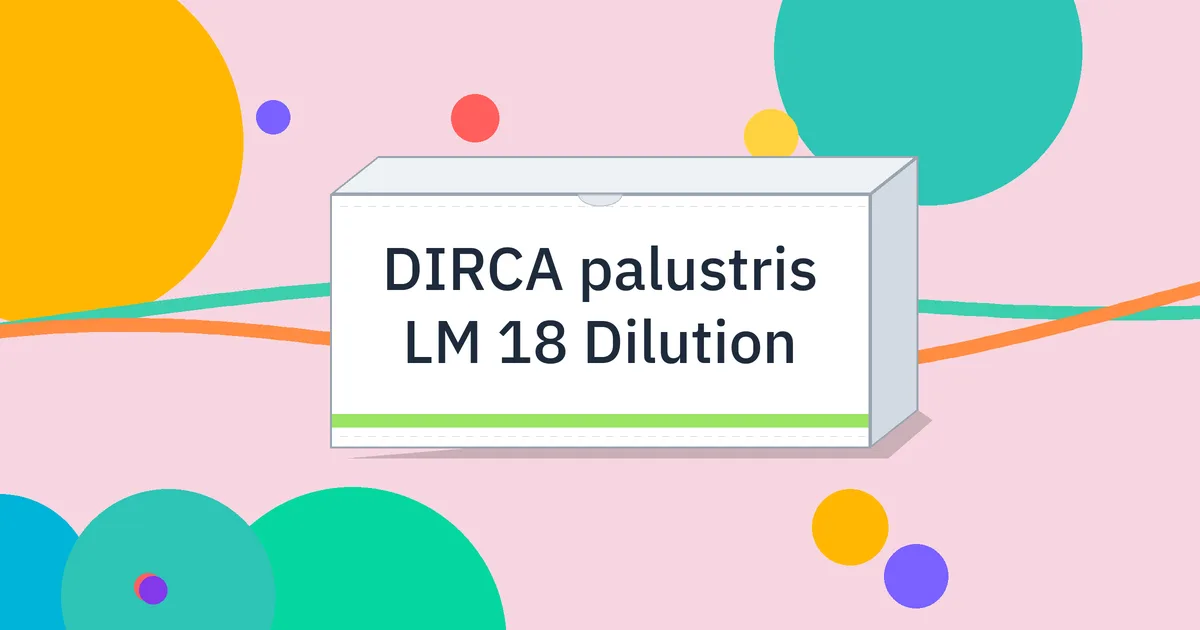 Symbolbild: Packung mit der Aufschrift DIRCA palustris LM 18 Dilution (PZN 13465700) – Verfügbarkeit und Bezug in Apotheken in Frankfurt am Main