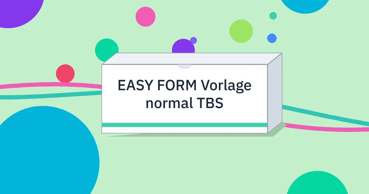 Symbolbild: Packung mit der Aufschrift EASY FORM Vorlage normal TBS (PZN 19094452) – Verfügbarkeit und Bezug in Apotheken in Frankfurt am Main