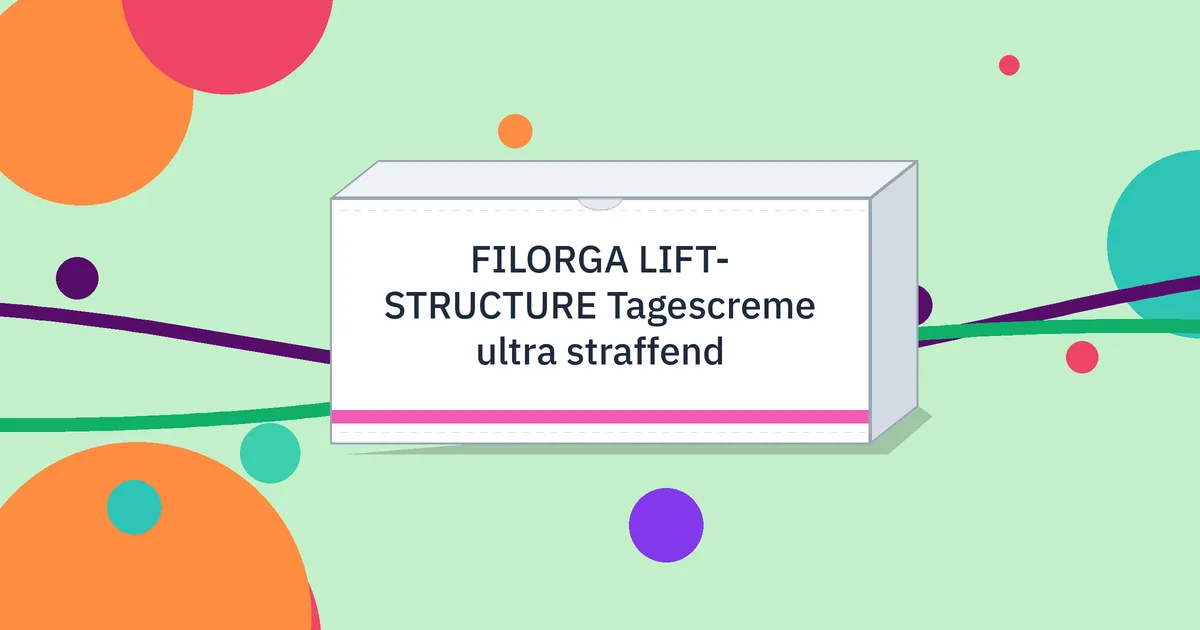 Symbolbild: Packung mit der Aufschrift FILORGA LIFT-STRUCTURE Tagescreme ultra straffend (PZN 18898645) – Verfügbarkeit und Bezug in Apotheken in Frankfurt am Main