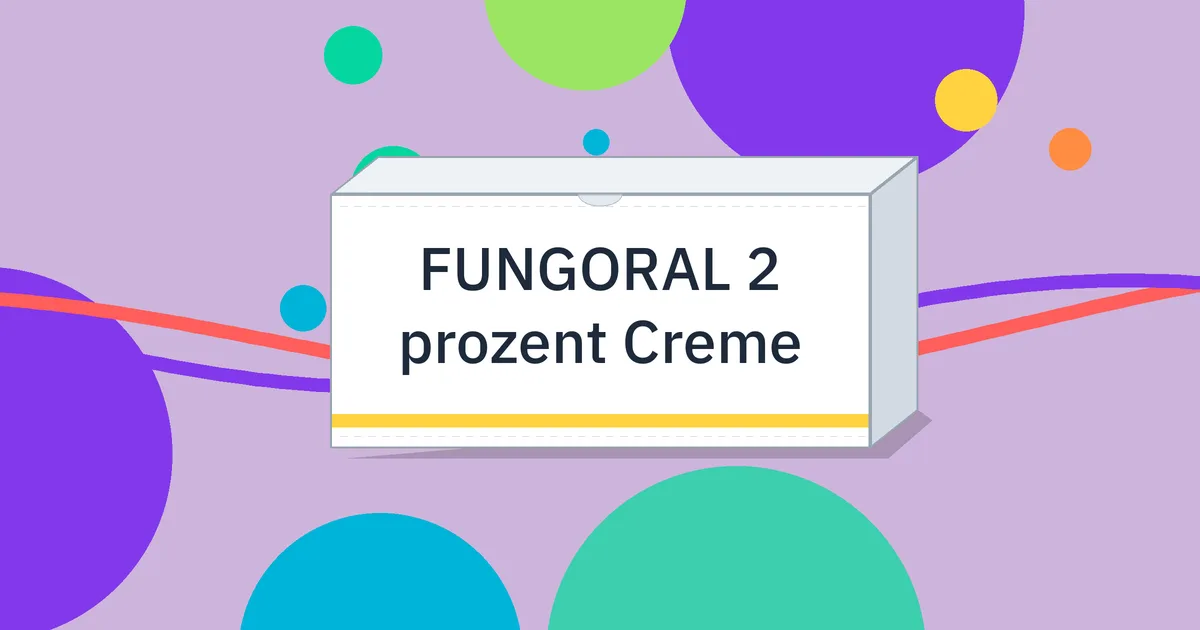 Symbolbild: Packung mit der Aufschrift FUNGORAL 2 prozent Creme (PZN 04908860) – Verfügbarkeit und Bezug in Apotheken in Frankfurt am Main
