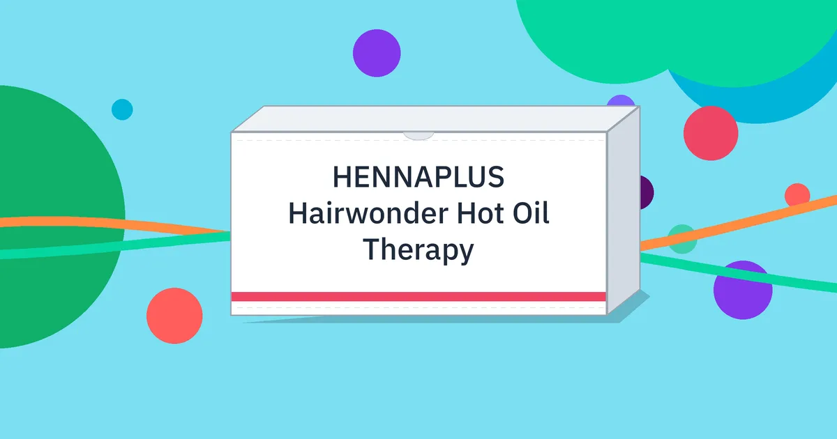 Symbolbild: Packung mit der Aufschrift HENNAPLUS Hairwonder Hot Oil Therapy (PZN 08775628) – Verfügbarkeit und Bezug in Apotheken in Frankfurt am Main
