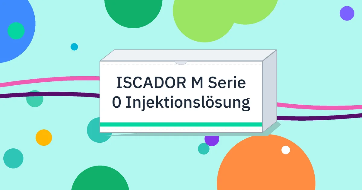 Symbolbild: Packung mit der Aufschrift ISCADOR M Serie 0 Injektionslösung (PZN 09751185) – Verfügbarkeit und Bezug in Apotheken in Frankfurt am Main