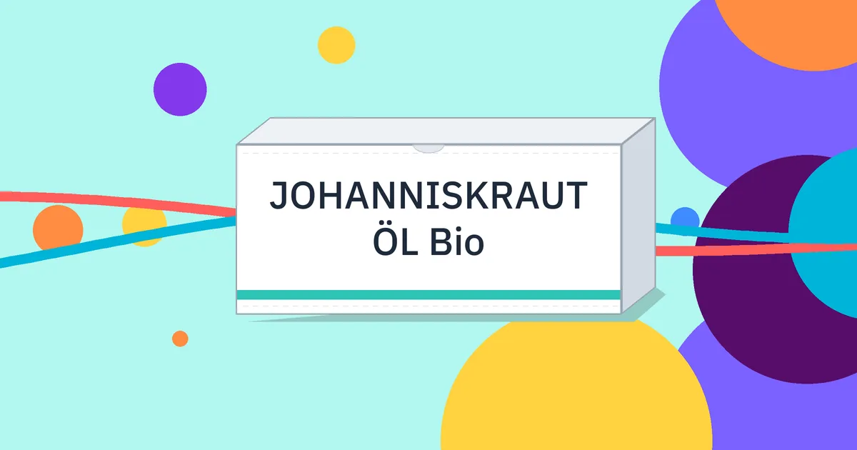 Symbolbild: Packung mit der Aufschrift JOHANNISKRAUT ÖL Bio (PZN 18194938) – Verfügbarkeit und Bezug in Apotheken in Frankfurt am Main