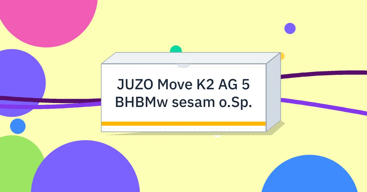 Symbolbild: Packung mit der Aufschrift JUZO Move K2 AG 5 BHBMw sesam o.Sp. (PZN 18526932) – Verfügbarkeit und Bezug in Apotheken in Frankfurt am Main
