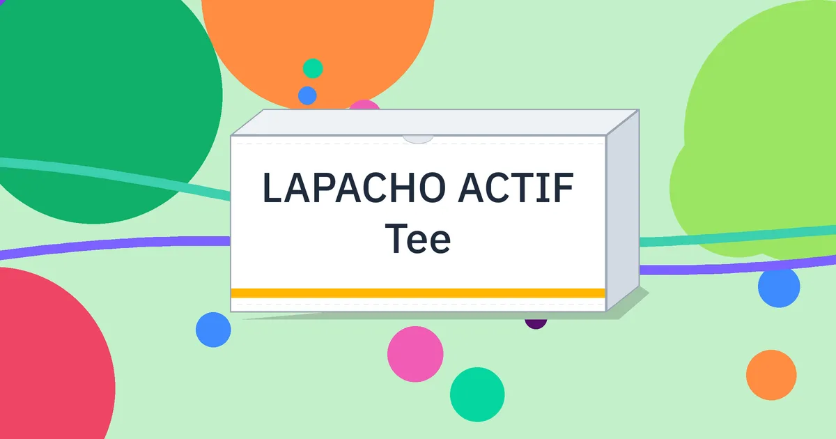 Symbolbild: Packung mit der Aufschrift LAPACHO ACTIF Tee (PZN 00571286) – Verfügbarkeit und Bezug in Apotheken in Frankfurt am Main