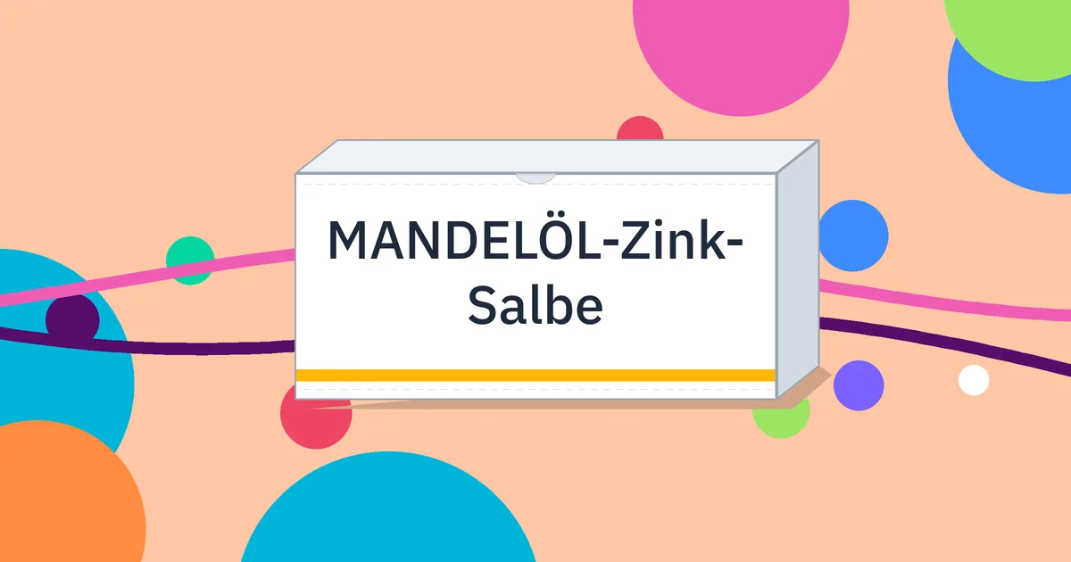 Symbolbild: Packung mit der Aufschrift MANDELÖL-Zink-Salbe (PZN 18682170) – Verfügbarkeit und Bezug in Apotheken in Frankfurt am Main