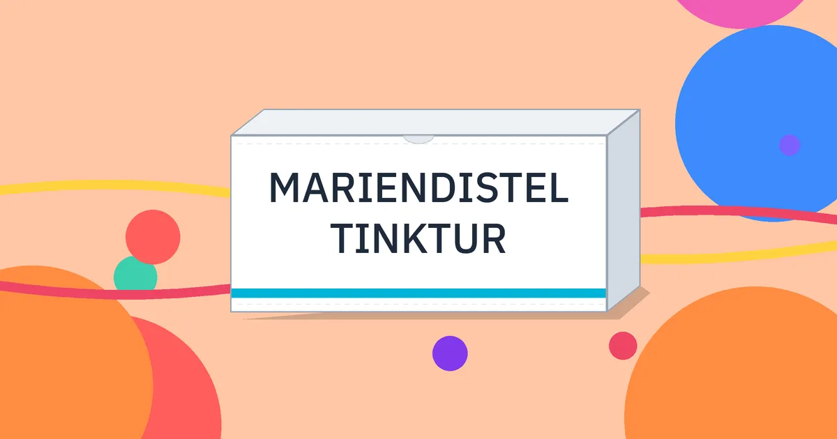 Symbolbild: Packung mit der Aufschrift MARIENDISTEL TINKTUR (PZN 17187675) – Verfügbarkeit und Bezug in Apotheken in Frankfurt am Main