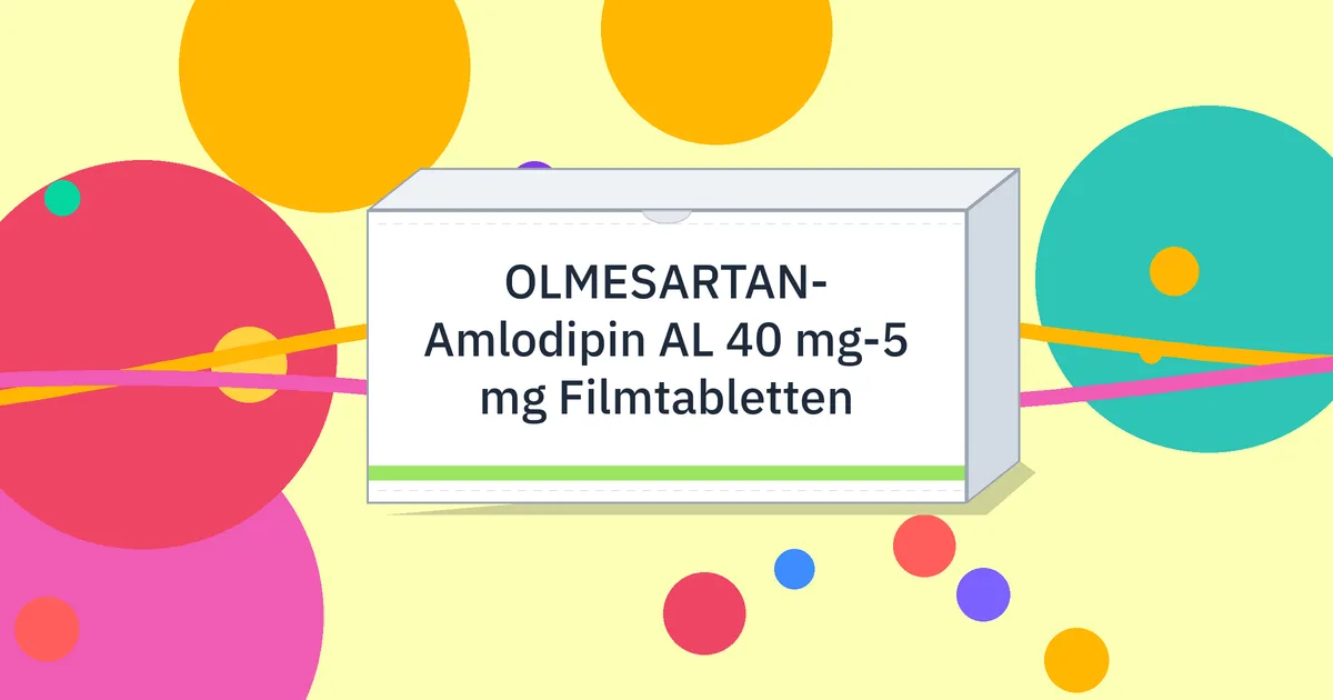Symbolbild: Packung mit der Aufschrift OLMESARTAN-Amlodipin AL 40 mg-5 mg Filmtabletten (PZN 13878365) – Verfügbarkeit und Bezug in Apotheken in Frankfurt am Main