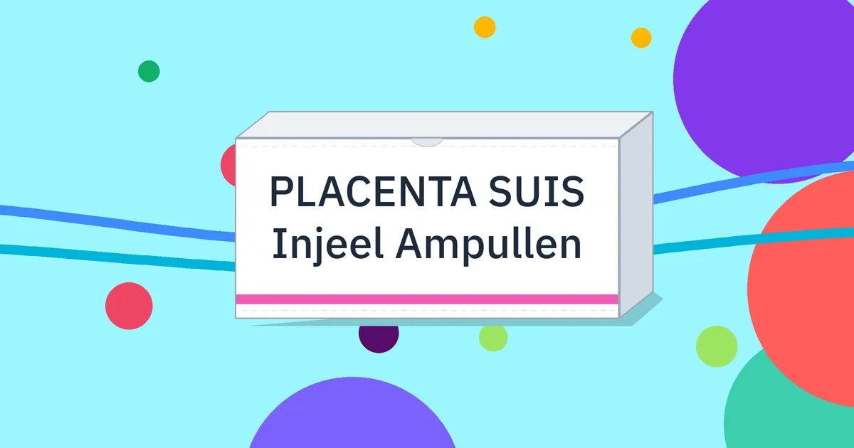 Symbolbild: Packung mit der Aufschrift PLACENTA SUIS Injeel Ampullen (PZN 00815021) – Verfügbarkeit und Bezug in Apotheken in Frankfurt am Main