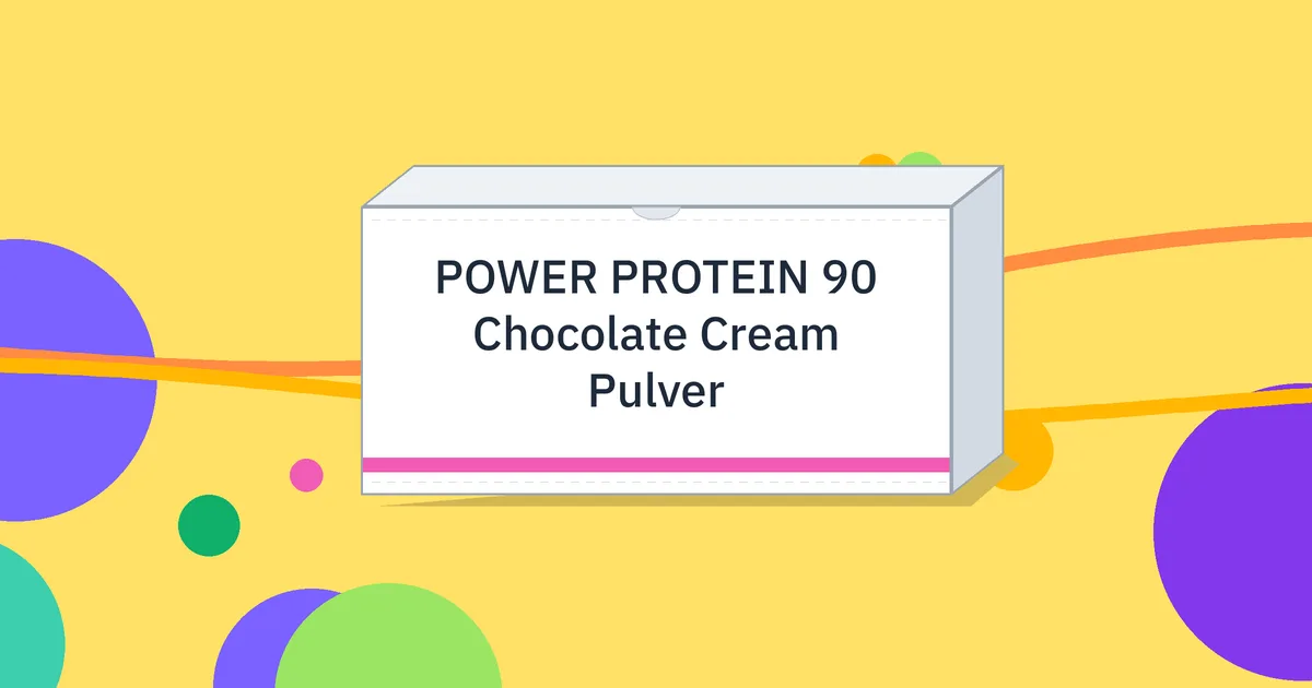 Symbolbild: Packung mit der Aufschrift POWER PROTEIN 90 Chocolate Cream Pulver (PZN 10836900) – Verfügbarkeit und Bezug in Apotheken in Frankfurt am Main