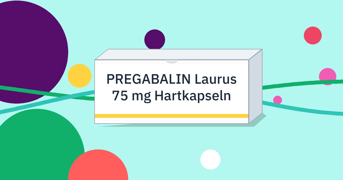 Symbolbild: Packung mit der Aufschrift PREGABALIN Laurus 75 mg Hartkapseln (PZN 16240692) – Verfügbarkeit und Bezug in Apotheken in Frankfurt am Main