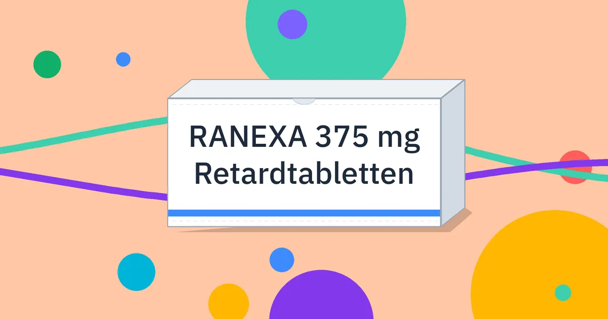 Symbolbild: Packung mit der Aufschrift RANEXA 375 mg Retardtabletten (PZN 17312910) – Verfügbarkeit und Bezug in Apotheken in Frankfurt am Main